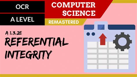 050. OCR A Level (H046-H446) SLR10 – 1.3 Introduction to database concepts - Craig 'n' Dave
