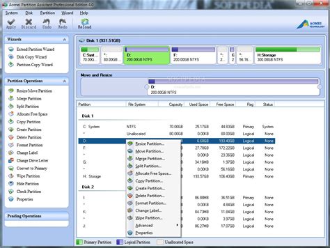 Aomei Partition Assistant Professional