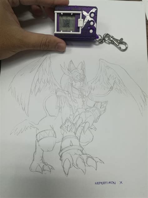 Got My Nefertimon X On The Digimon X Ver Today So Here S My Take Of