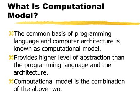 computational models vonneuman model turing model ppt