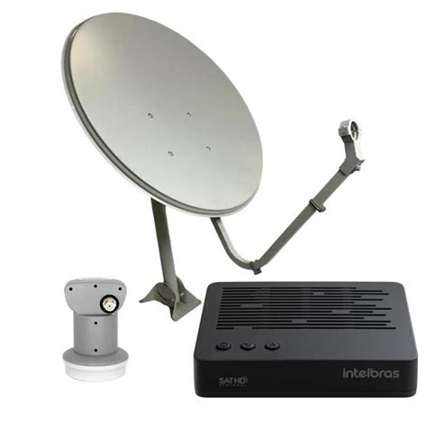 Kit Básico De Receptor Digital Full Hd Intelbras Antena Receptor Magazine Luiza