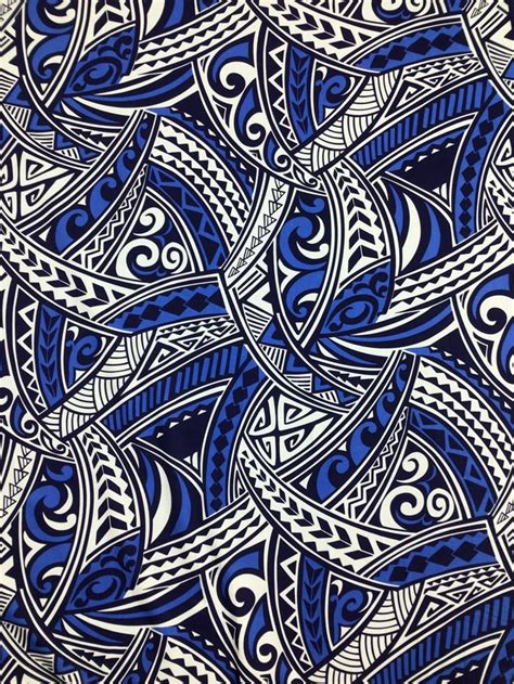 Polynesian Tribal Print