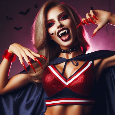 Vampire Cheerleader 02 By D4rktalons On Deviantart