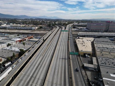 Officials I 10 Freeway In Los Angeles Set To Reopen By Mid December