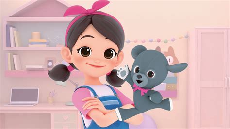 캐리영어 런앤플레이 핑크 왓챠