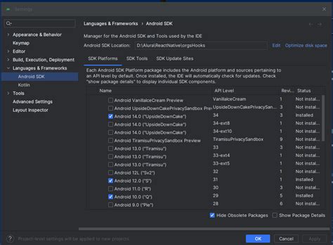 O Emulador não está iniciando React Native utilizando e criando Hooks Solucionado