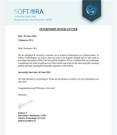 Chinmayee M S On Linkedin Pythonintern Internship