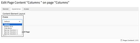 editing content elements editlab