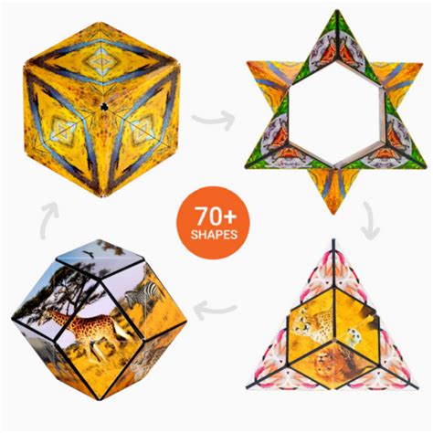 Shashibo Shape Shifting Box Wild Series Diversity In Toys