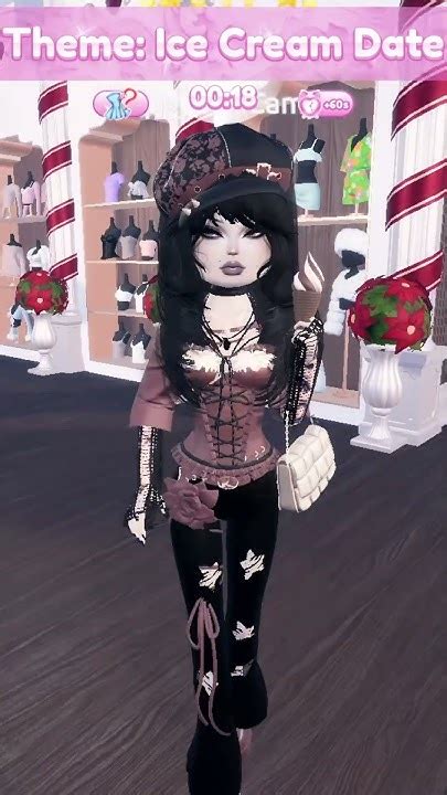 Dress To Impress Gameplay Ice Cream Date Youtube