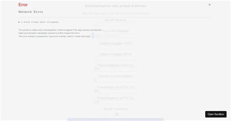 Dev Version Forked Codesandbox