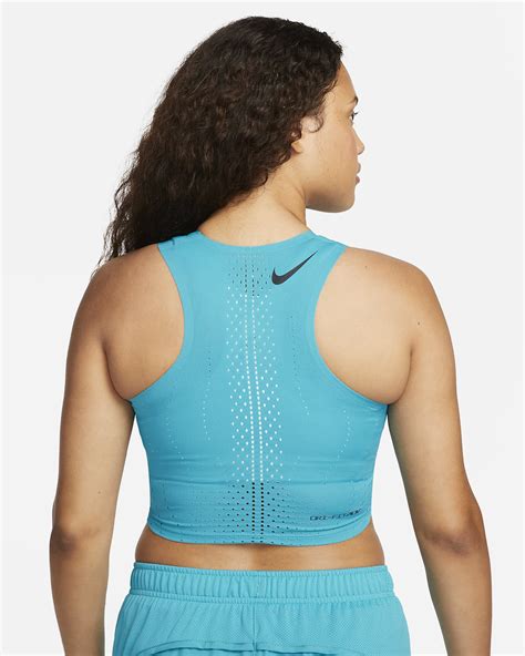 Nike Dri Fit Adv Aeroswift Womens Running Crop Top Nike Uk