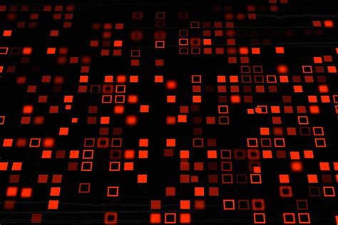 Red Tech Square Abstract Background Free Photo Rawpixel