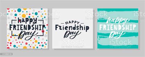 우정의 날 2022 년을 축하하기위한 텍스트와 요소가 포함 된 우정의 날 벡터 일러스트 레이 션 0명에 대한 스톡 벡터 아트 및 기타 이미지 Istock