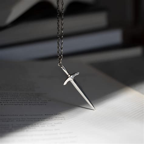 Large Sword Necklace Sterling Silver Futaba Hayashi