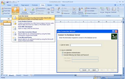 Retrieving Sql Connection Datadocumentation