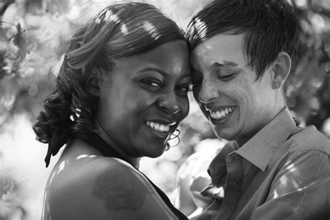 Jandc And Amazing Cute Lesbian Couple During Their Engagement Session In