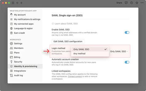 UniFi Identity Enterprise Add Notion As An SSO App Ubiquiti Help Center
