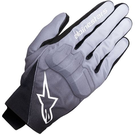 Alpinestars Reef V2 Gloves Mid Grey Black White Free Uk Delivery