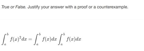 answered true or false justify your answer with… bartleby