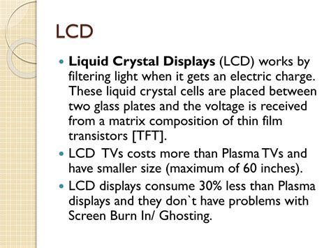 PPT Plasma Vs LCD PowerPoint Presentation Free Download ID