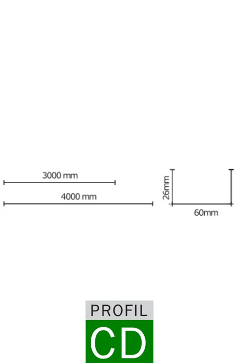 P 06 Cd Ceiling Profile Pofix