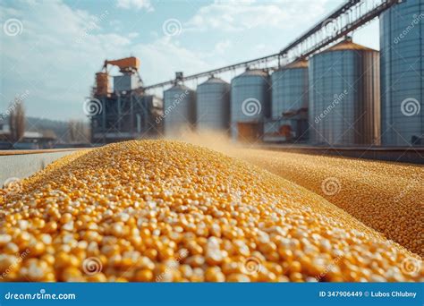 Corn Kernels Simple Flat Illustration 333115822