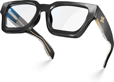 Visoone Enhanced Version Rectangle Chic Preppy Look Blue Light Blocking