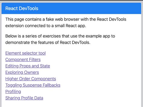 react devtools tutorial instructions are hard to read · issue 16410