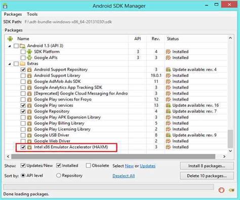 Speeding Up Android Emulator Mindstick