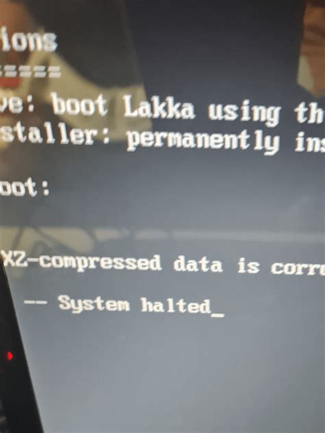 System Halted Rlakka
