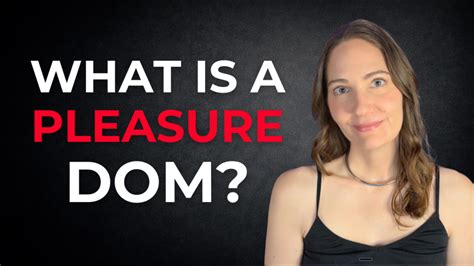 What Is A Pleasure Dom And Why Subs Crave Them