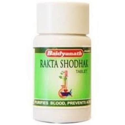 Ракта Шодак (Rakta Shodhak), Baidyanath 50Таб.