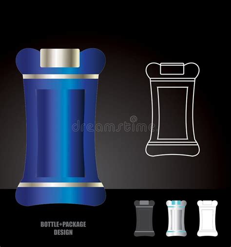 Bottle And Packaging Stock Illustration Illustration Of Liquid 115024664