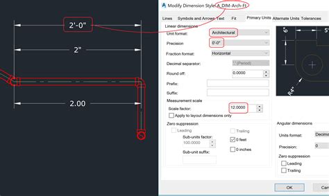 Help Regarding Dimensions Scale Factor Autodesk Community
