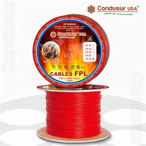 Cable Fpl 4x18 Awg Lszh Yllaconza