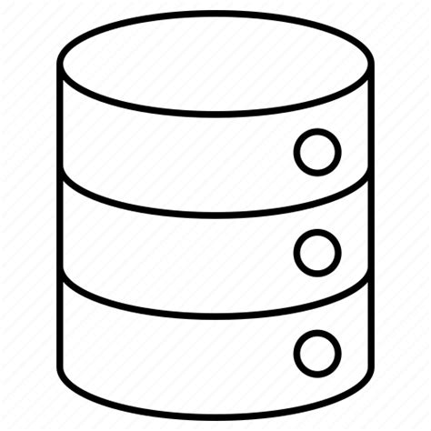 Database Repository Network Technology Hosting Icon Download On