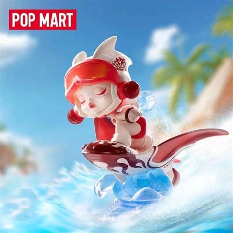 Genuine Popmart Bubble Mart Water Party Series Blind Box Dimoo Skullpanda Trendy Figure Lazada Ph
