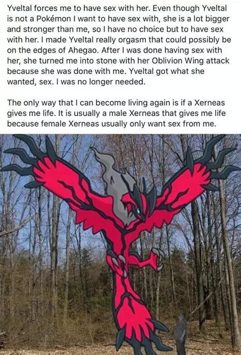 Yveltal Forces Me To Have Sex With Her Even Though Yveltal Is Not A Pokmon I I Want To Have Sex