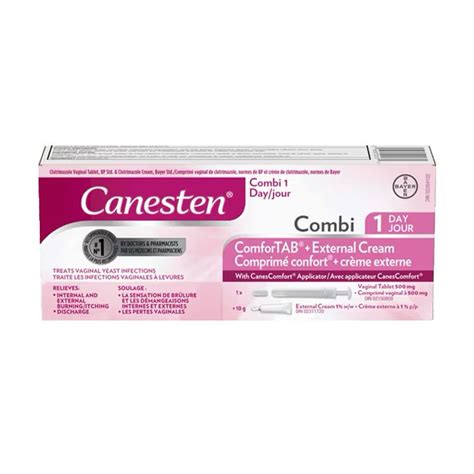 Buy Canesten 1 Day Therapy Combi Pak 1 Day Program For 2299