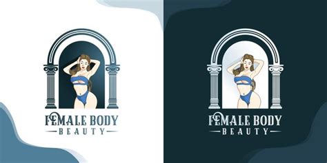 Premium Vector Design Inspiration Woman With Sexy Body And Business Card