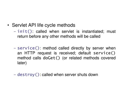 Ppt Understanding Java Servlets Creation Implementation And