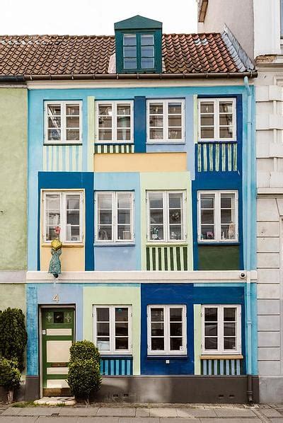 Color Blocking Architecture In Copenhagen By Manon On Artfully Walls