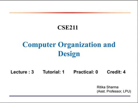 Computer Registers Ppt