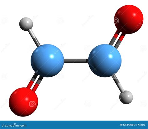 Glyoxal Dialdehyde Molecule Present In Fermented Food And Beverages