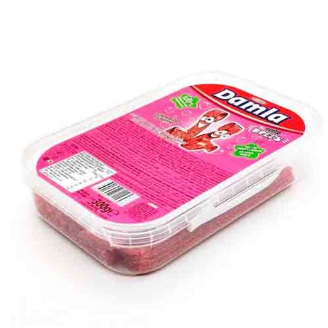 Мармелад Damla Sour Belts Strawberry 300гр купить, отзывы, фото ...