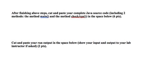 Solved 1 Open Eclipse And Create A New Project And Name It