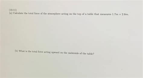 Solved 10−11 A Calculate The Total Force Of The