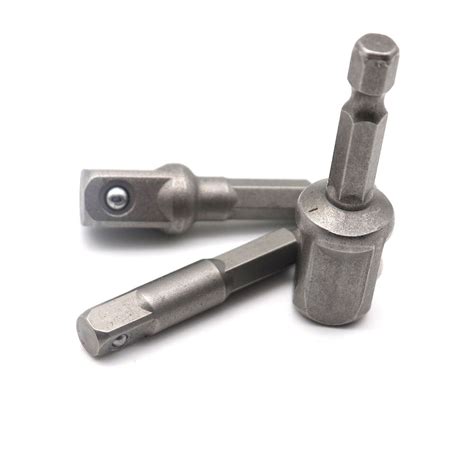 3 Pcs Hex Shank Wrench Drive Power Drill Socket Dr Grandado