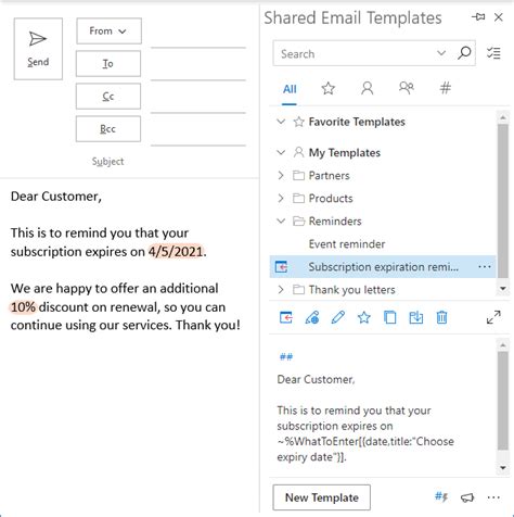 Best 13 Create Outlook Email Template With Fillable Fields Variables And Dropdown Artofit